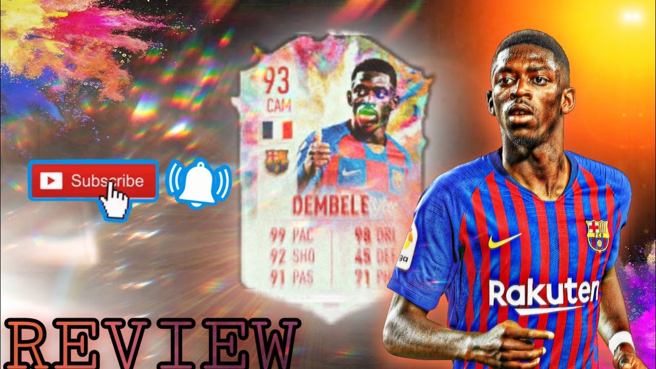 REVIEW DE OUSMANE DEMBELÉ SUMMER HEAT. FIFA 20 EN ESPAÑOL. - YouTube