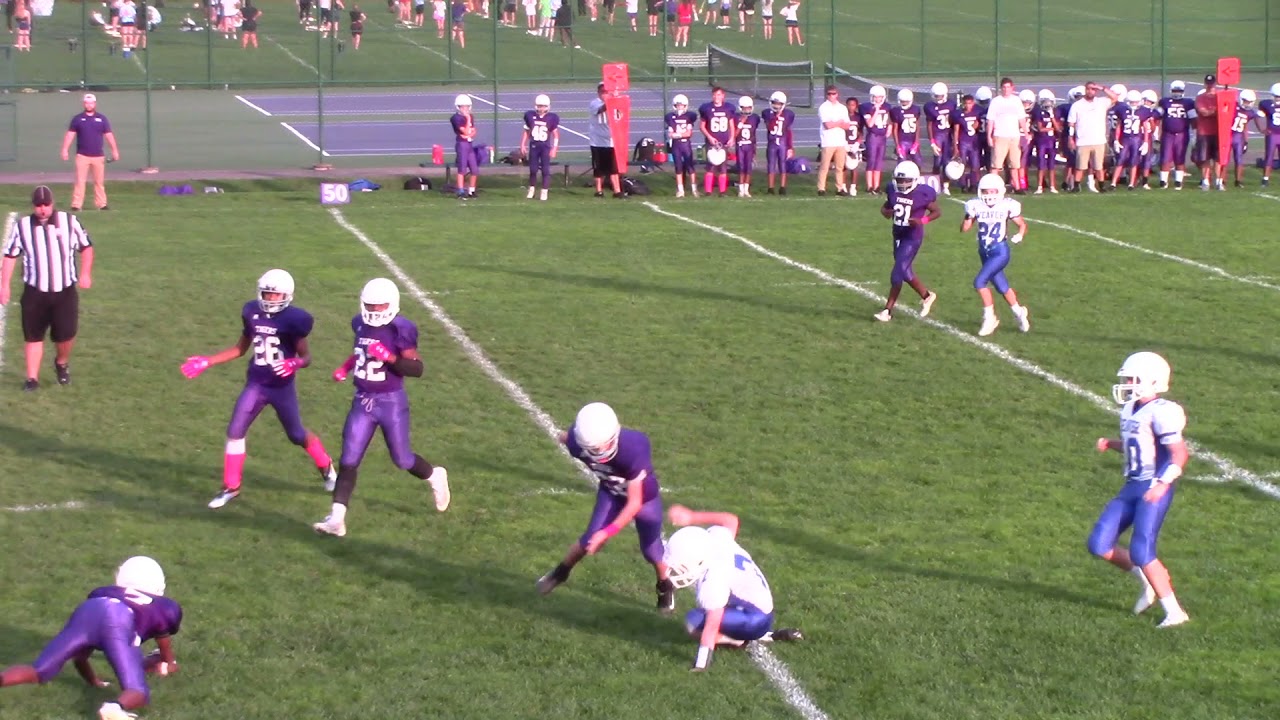 Weaver vs Pickerington Ridgeview 7th Gr Football 10 11 21 - YouTube