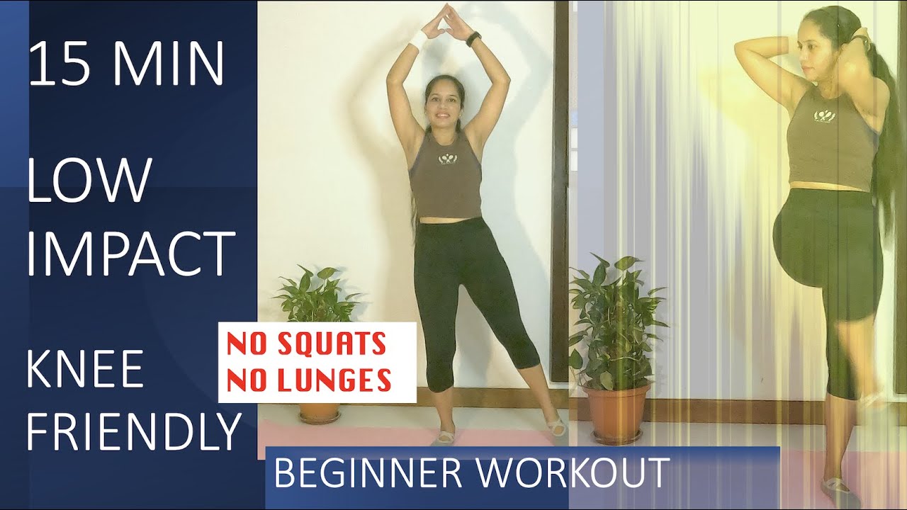 15 Minute Knee Friendly Low Impact Beginner 💪workout 💪 Youtube