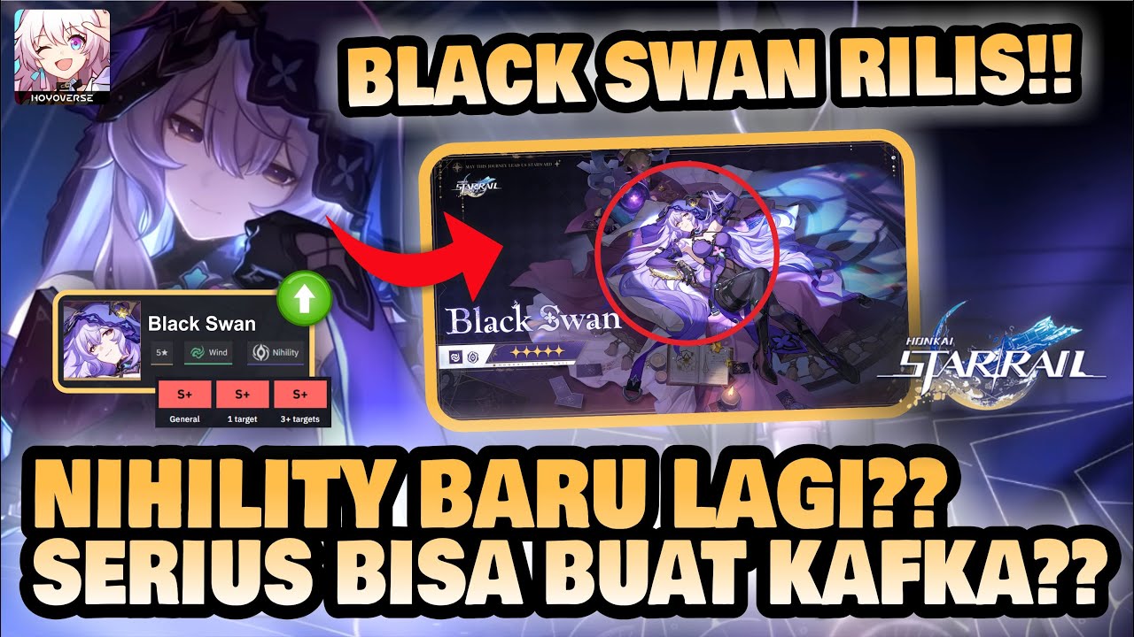 AKHIRNYA!! Black Swan Rilis!! Nihility Buat Kafka?? Drip Marketing 2.0!! 🤔 | Honkai: Star Rail ...