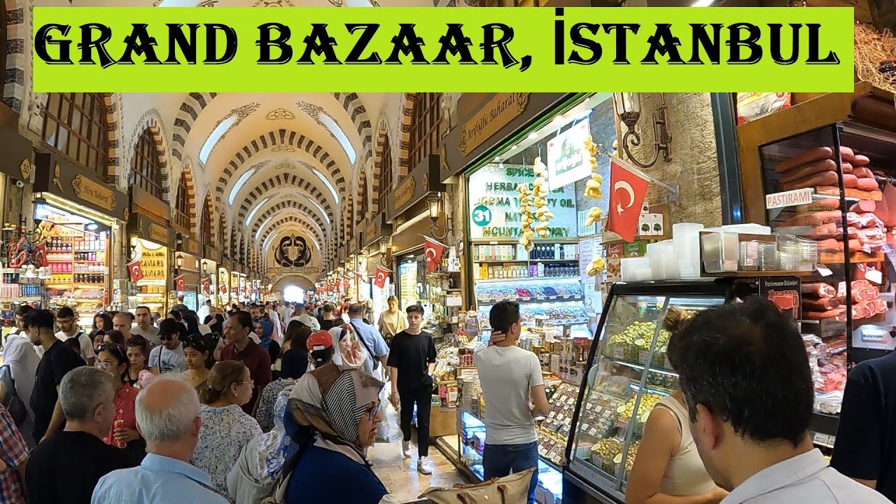 Grand Bazaar, İstanbul | A Walk to See What is Inside - YouTube