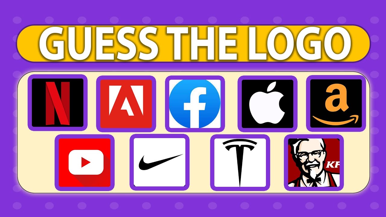 Guess the Logo Quiz | Can You Guess the 100 Logos??? - YouTube