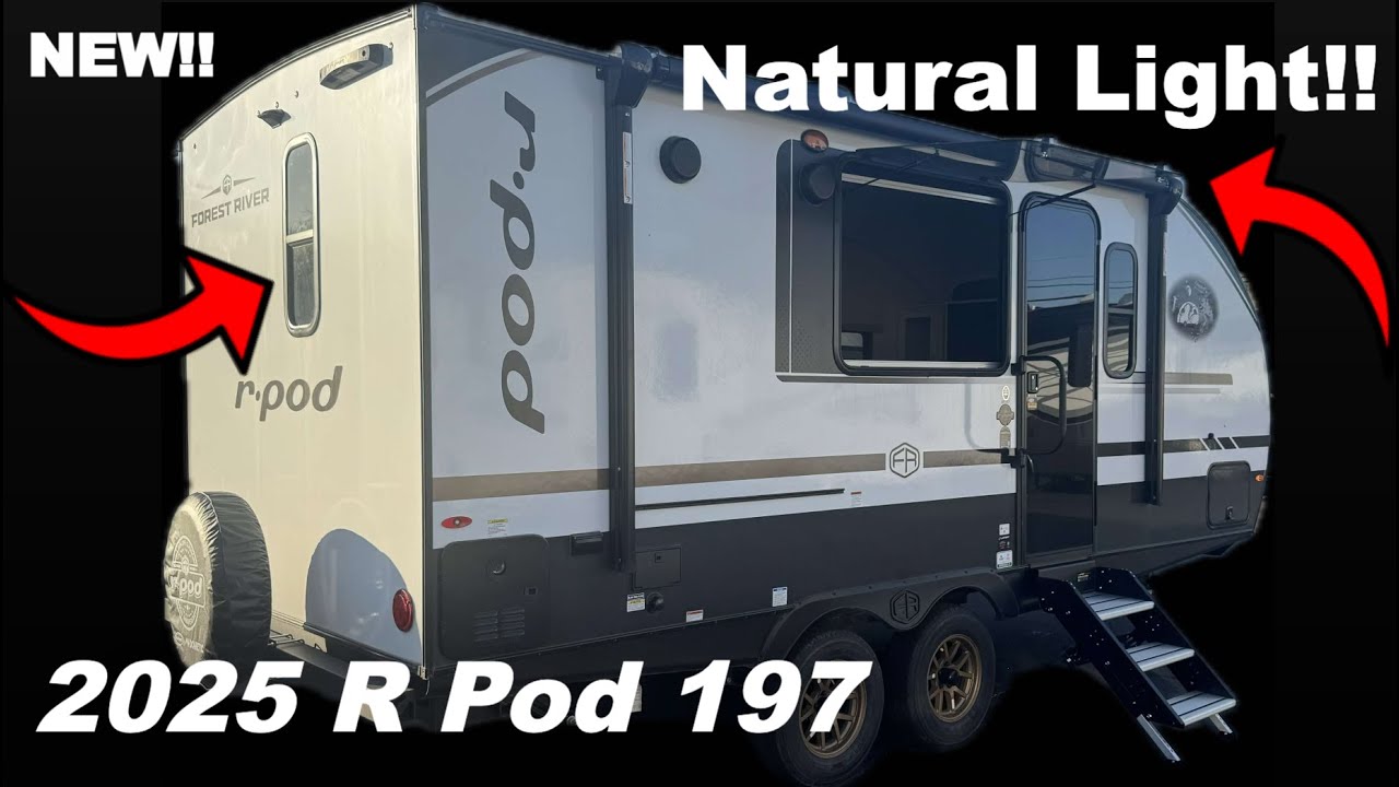 Huge Window in a Small Camper!! | 2025 R Pod 197 - YouTube