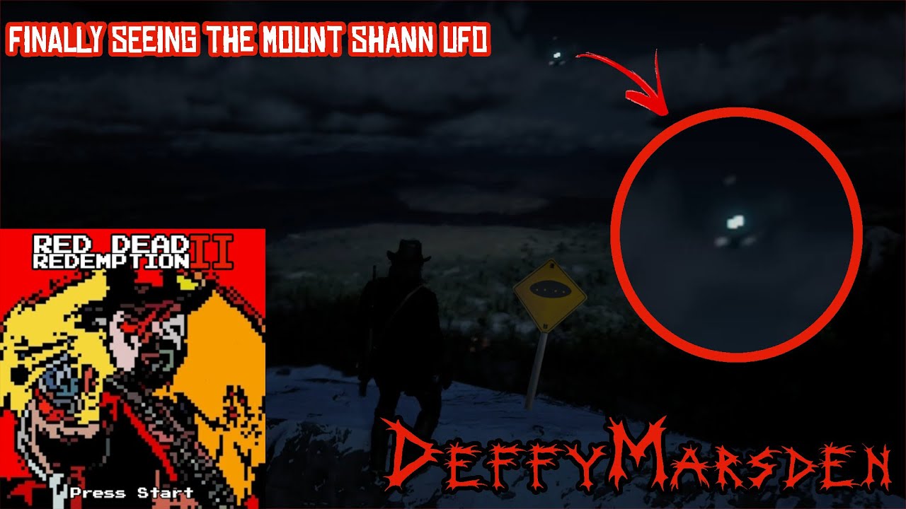 RDR2 Finally Seeing The Mount Shann UFO - YouTube