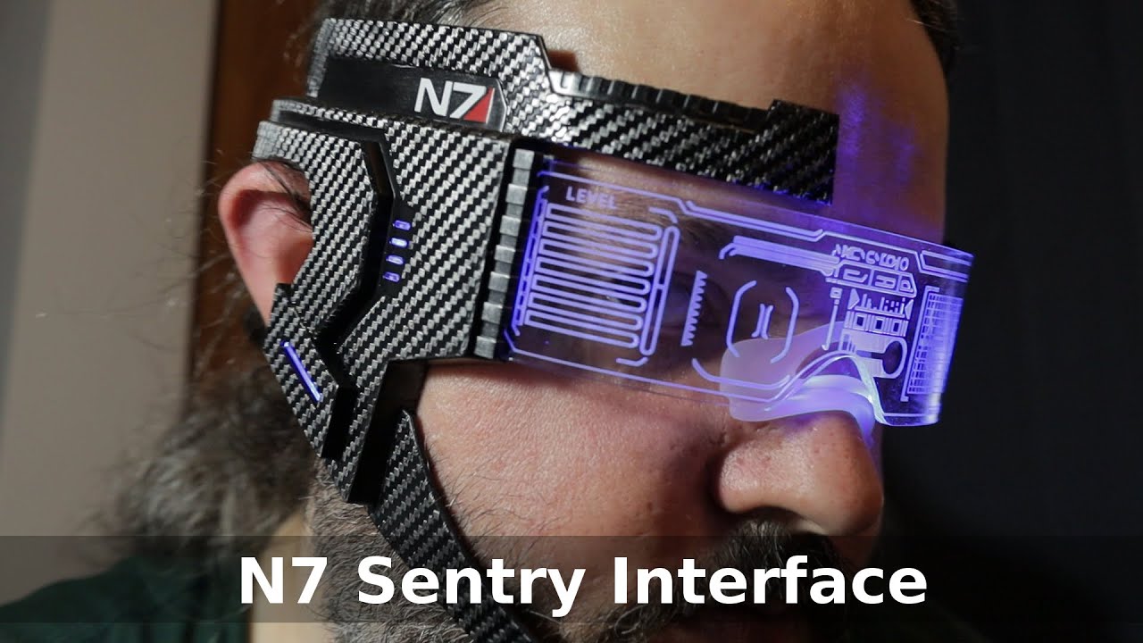 Mass Effect N7 Sentry Interface Replica (early bird release) - YouTube