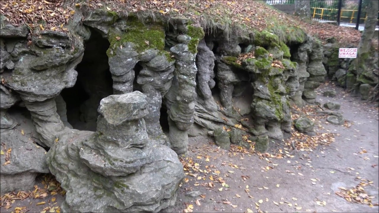 Groty Mechowskie / Grottoes Mechowskie - YouTube