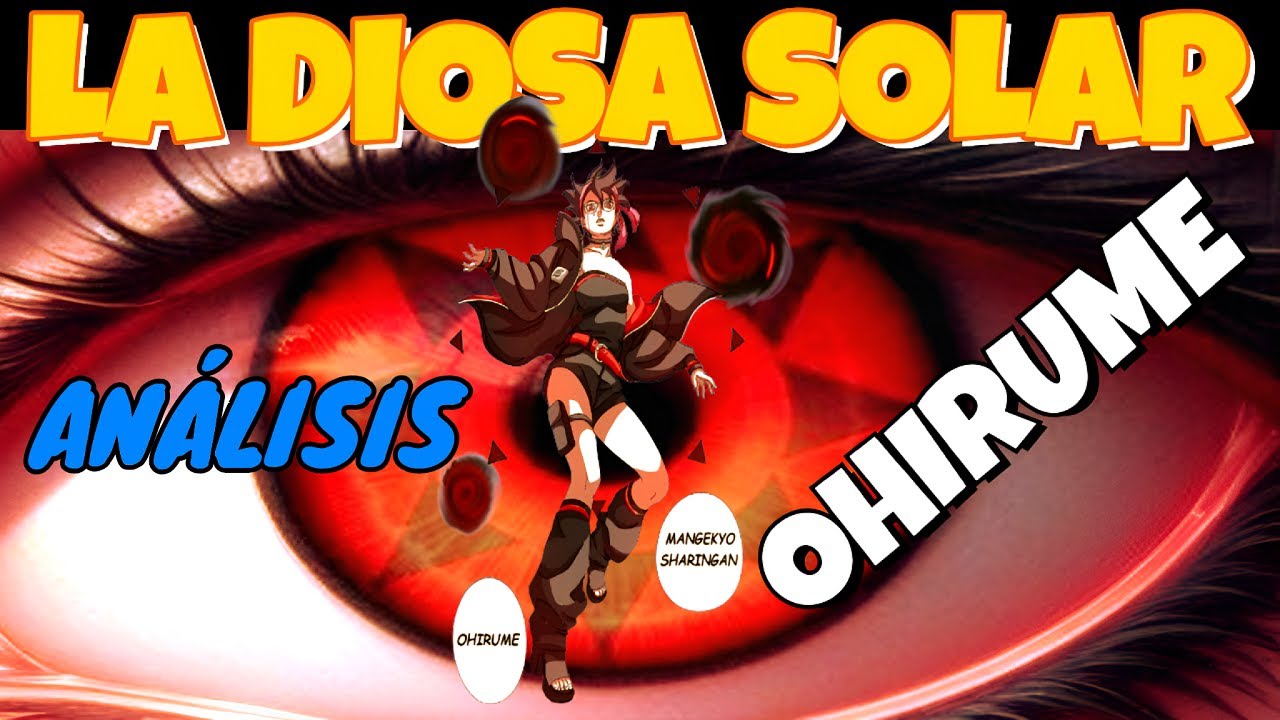 MANGEKYO OHIRUME: EXPANSIÓN DE DOMINIO GRAVITACIONAL🌀 Boruto Two Blue ...