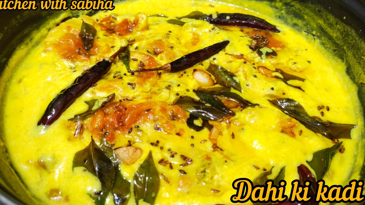 Hyderababadi Style Dahi Ki Kadhi || Kadhi pakoda Recipe|| How to make ...
