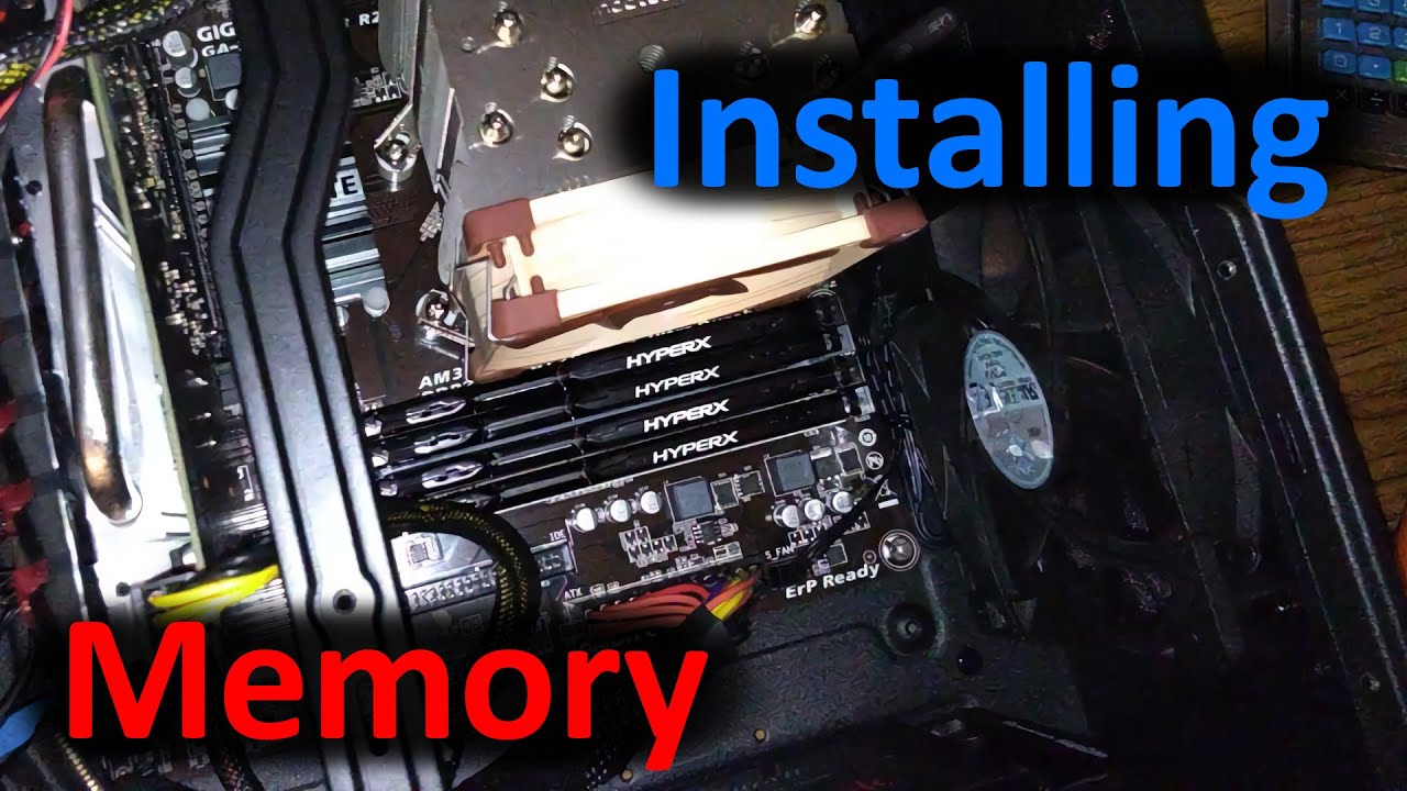 Installing Memory in your PC - YouTube