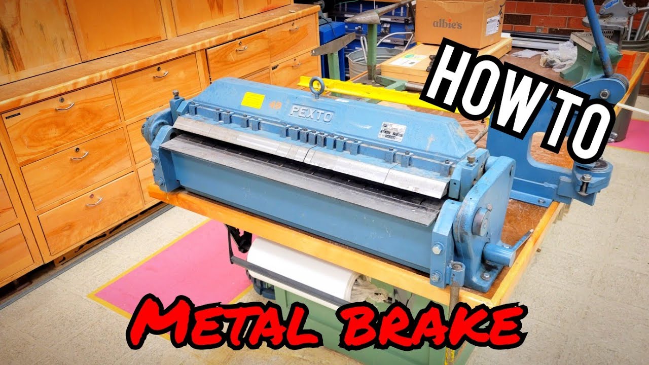 How to Use a Box and Pan Brake! - YouTube