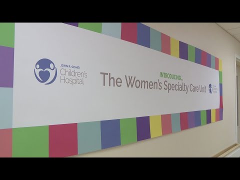 Oishei Children's Hospital opens a new unit - YouTube