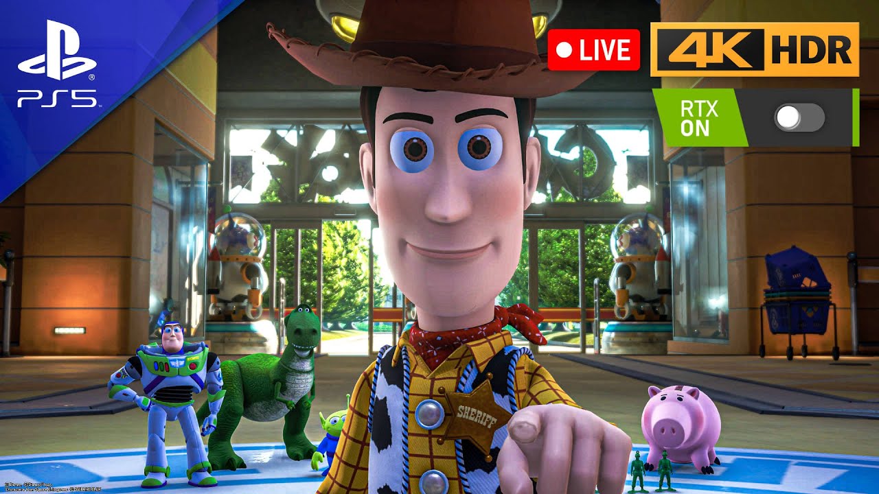 (PS5) Gameplay Kingdom Hearts III Toy Story Gameplay 🔴 LIVE - YouTube