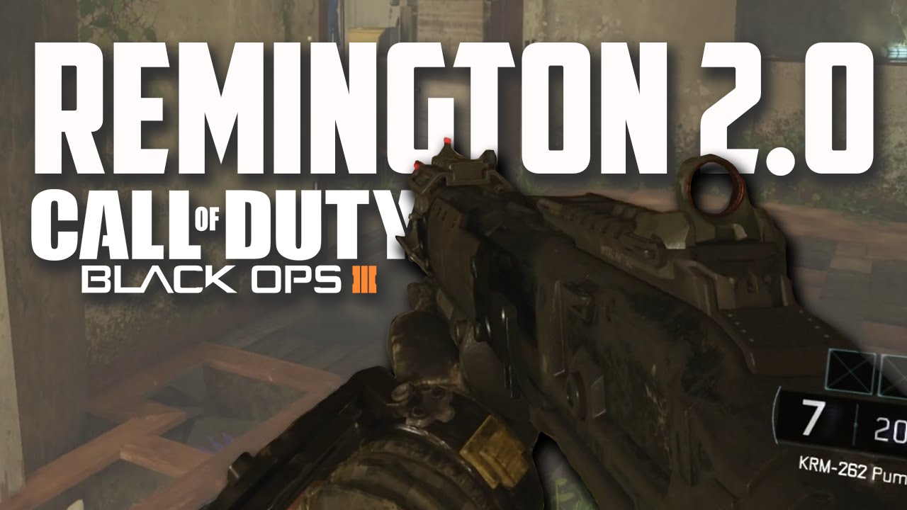 DE REMINGTON 2.0? (COD: Black Ops 3 KRM-262 Shotgun Beta) - YouTube