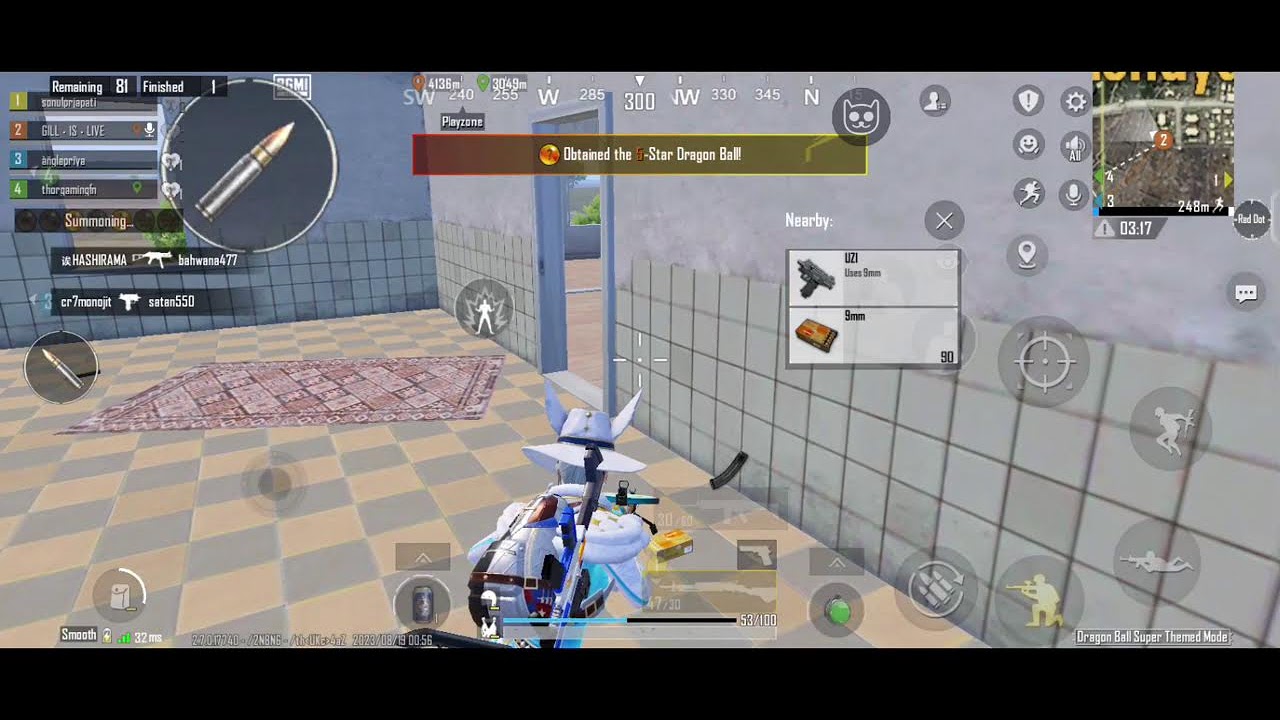 gill is live # bgmi new update rush game play - YouTube