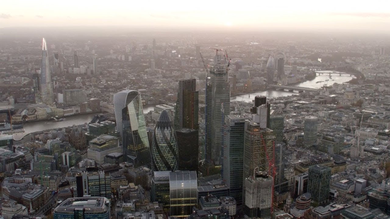 Breathtaking View Of London From Above - YouTube