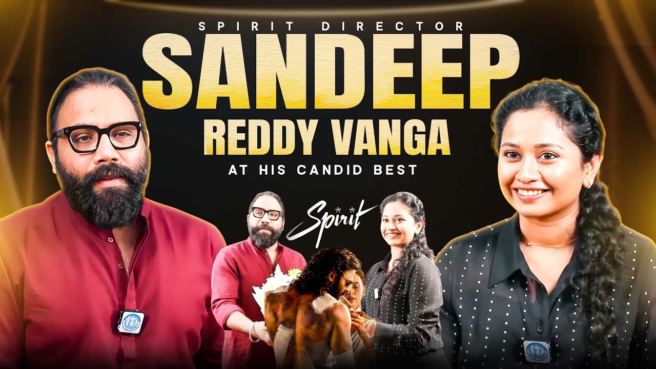Director Sandeep Reddy Vanga Exclusive Interview SPIRIT Movie | Telugu ...