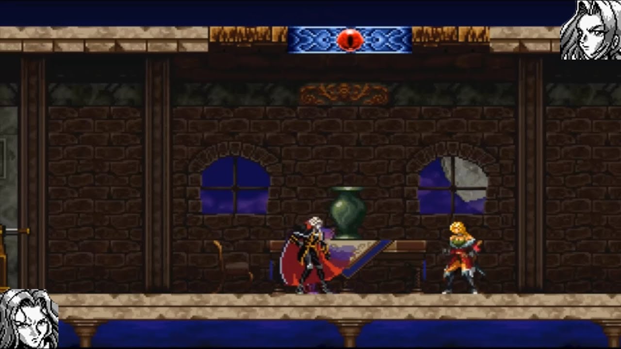 Serio's Castlevania Fighter Alucard VS Sonia Belmont (Boss VS Boss ...