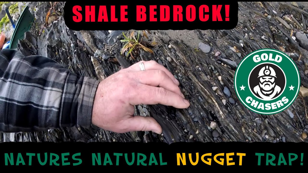 Our New Claim Is LOADED With Shale Bedrock!!! - Gold In EVERY Pan ...