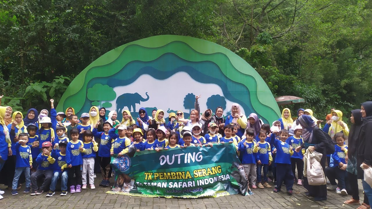 Outing Class TK Pembina Serang ke Taman Safari - YouTube