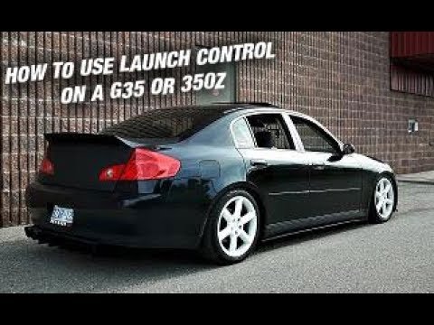 How To Use 2 Step launch Control on G35 and 350z - YouTube