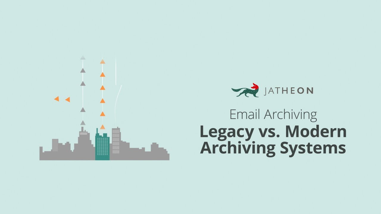 Email Archiving - Legacy vs. Modern Archiving Systems - YouTube