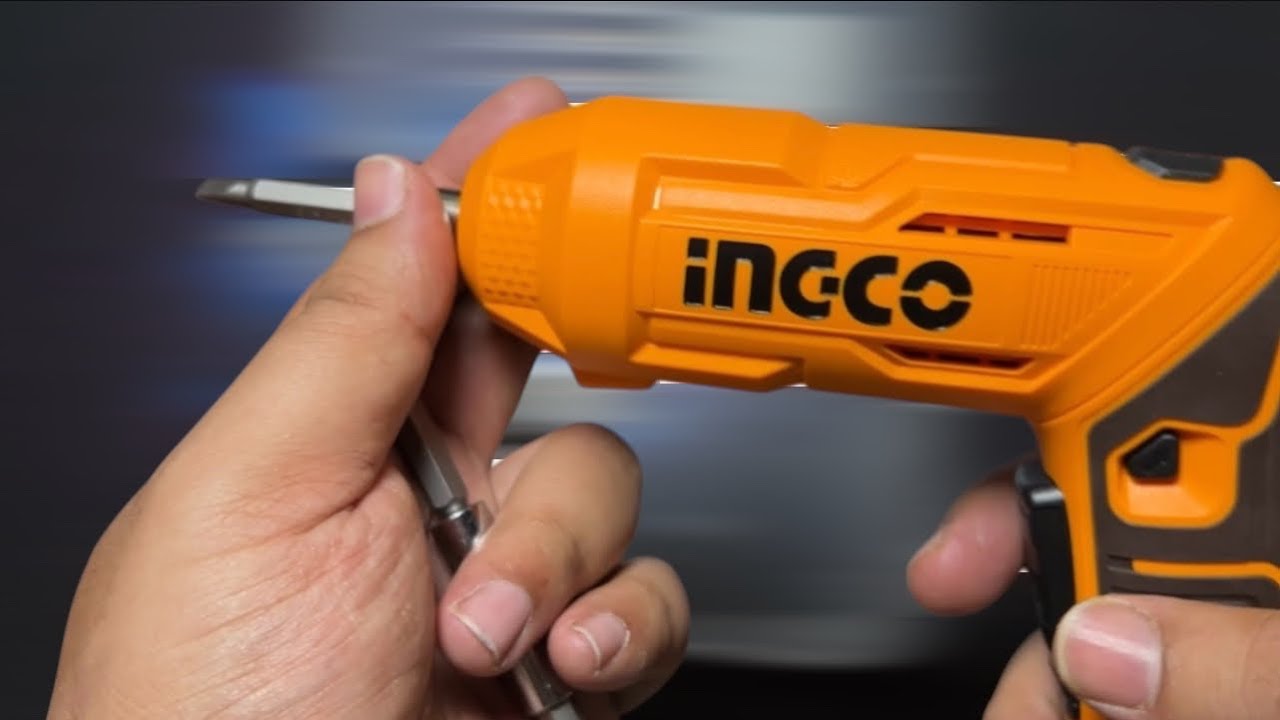 Rechargeable Screwdriver || INGCO 4V || under ₹1199 - YouTube