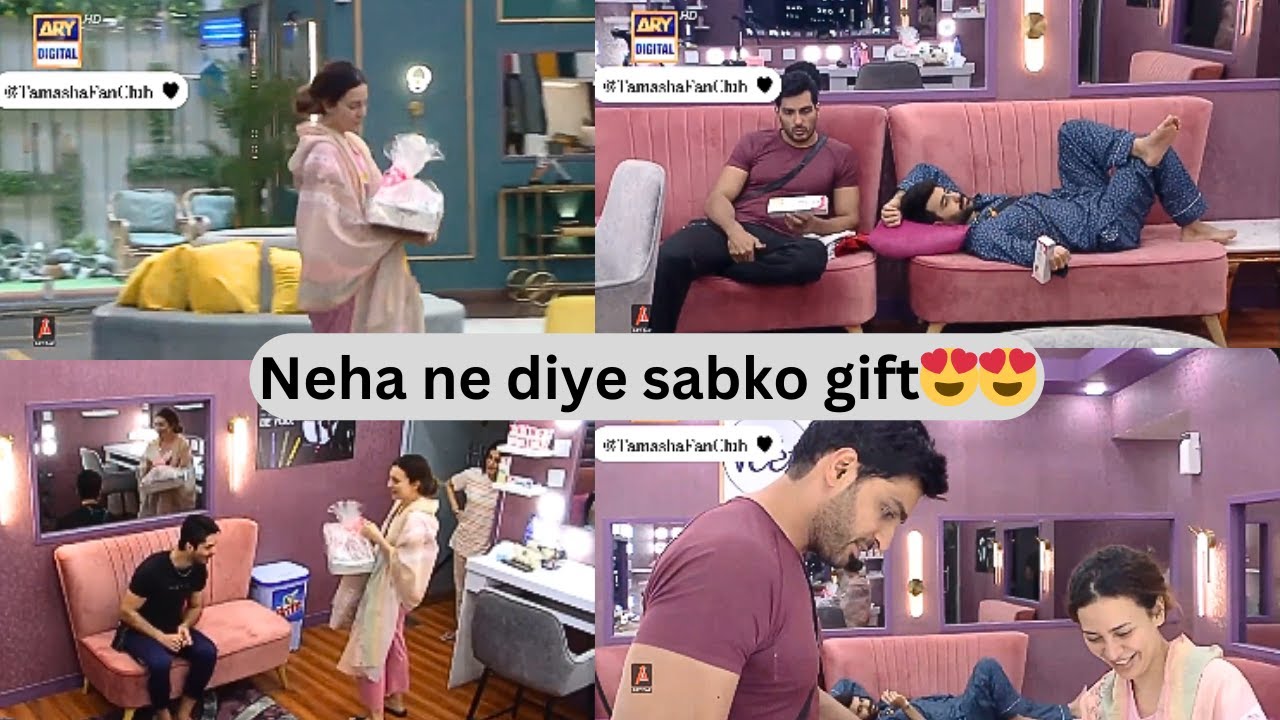 Neha distributing gifts | Tamasha Season 2 | Uncut | Episode 49| Part 2 ...