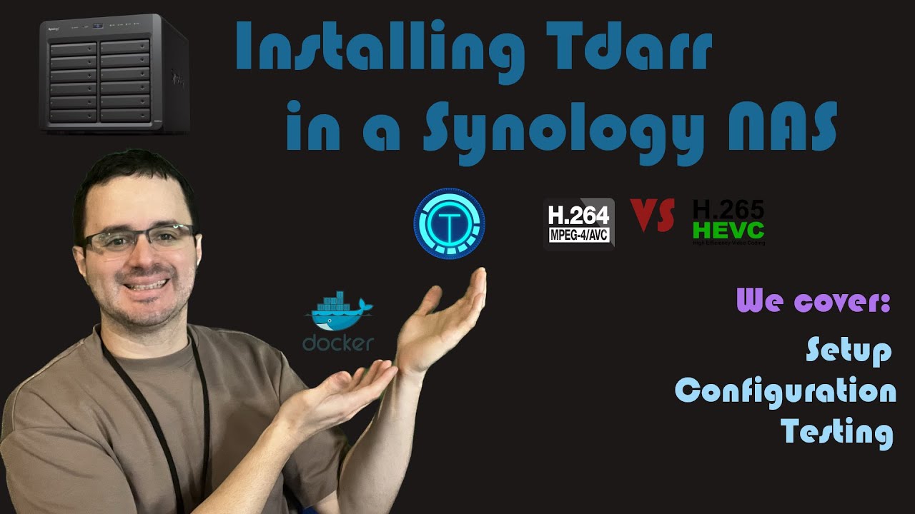 Installing Tdarr using Docker in a Synology NAS - YouTube