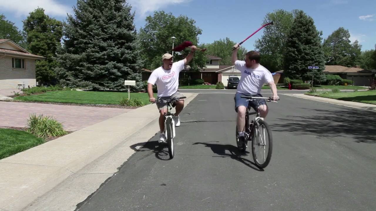 Road Rash on Bicycles - YouTube