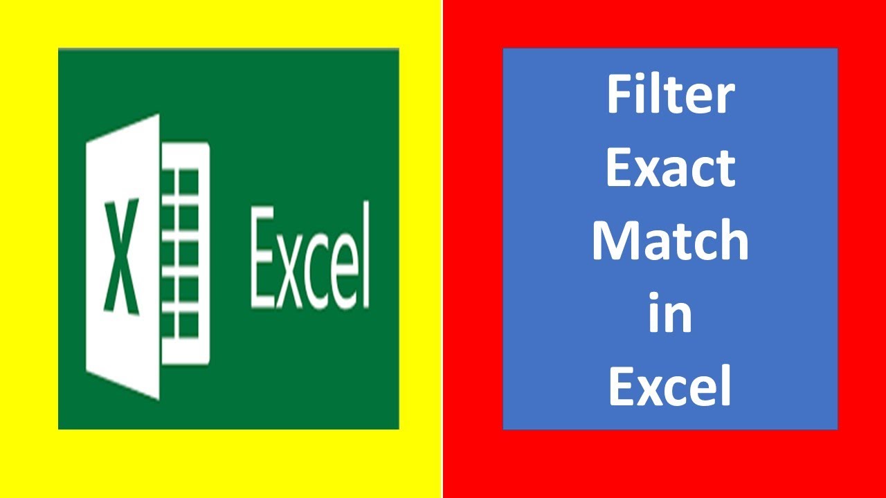 Filter Exact Match In Excel How Do I Filter And Match In Excel Filter Exact Match In Excel How Do I Filter And Match In Excel