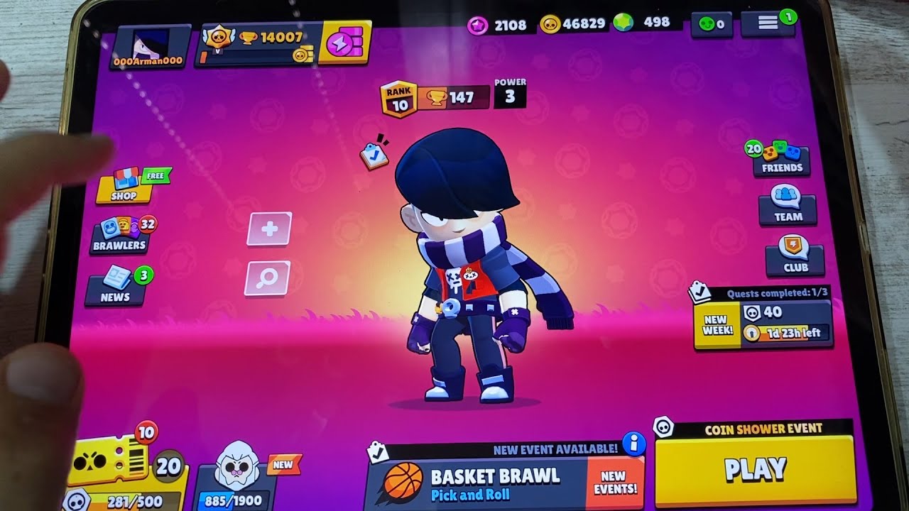 Brawl Stars - iPAD PRO Gameplay Walkthrough Part 145 - Edgar - YouTube