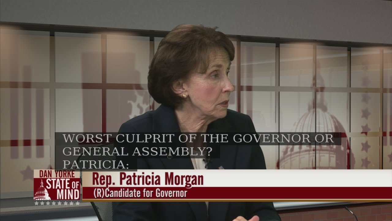 10/24: Gubernatorial Candidate Rep. Patricia Morgan Lays Out Her ...