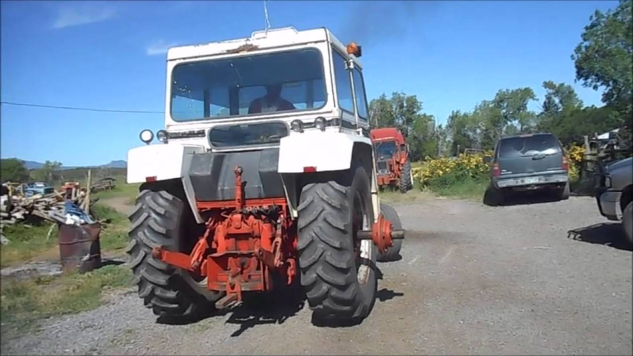 1976 Case 1370 Tractor - YouTube