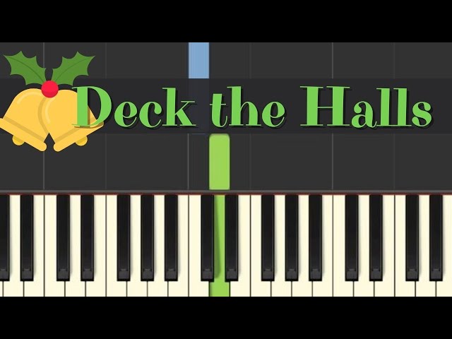 Christmas Piano Sheet Music Deck The Halls Christmas: Deck The Hall