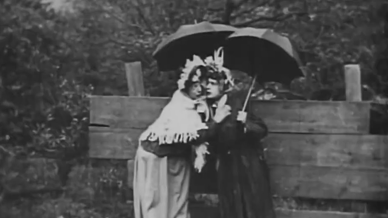 Ladies' Skirts Nailed to a Fence (1900) James Bamforth - YouTube