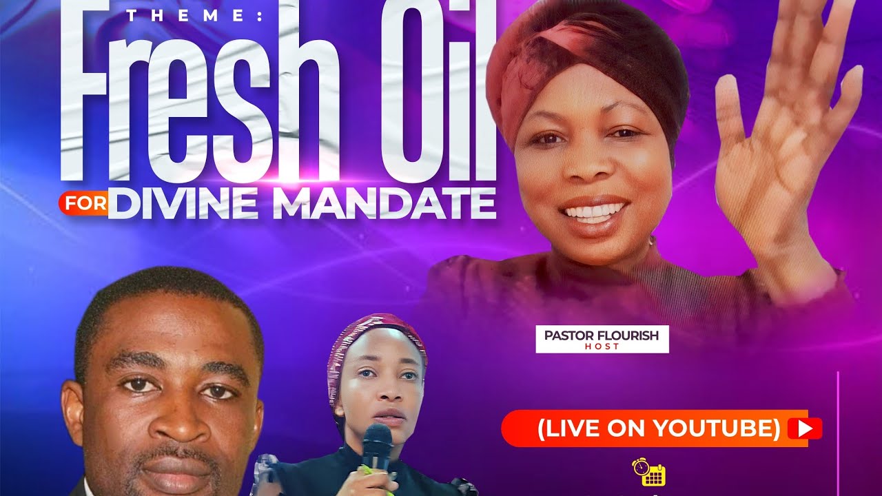 FRESH OIL FOR DIVINE MANDATE ...DAY 1@Evangelistsarah - YouTube