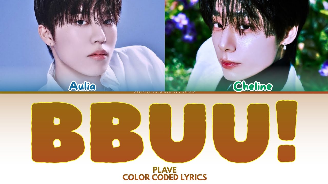 PLAVE "BBUU!" AULIA feat. CHELINE COVER (Official Lyrics Video) - YouTube