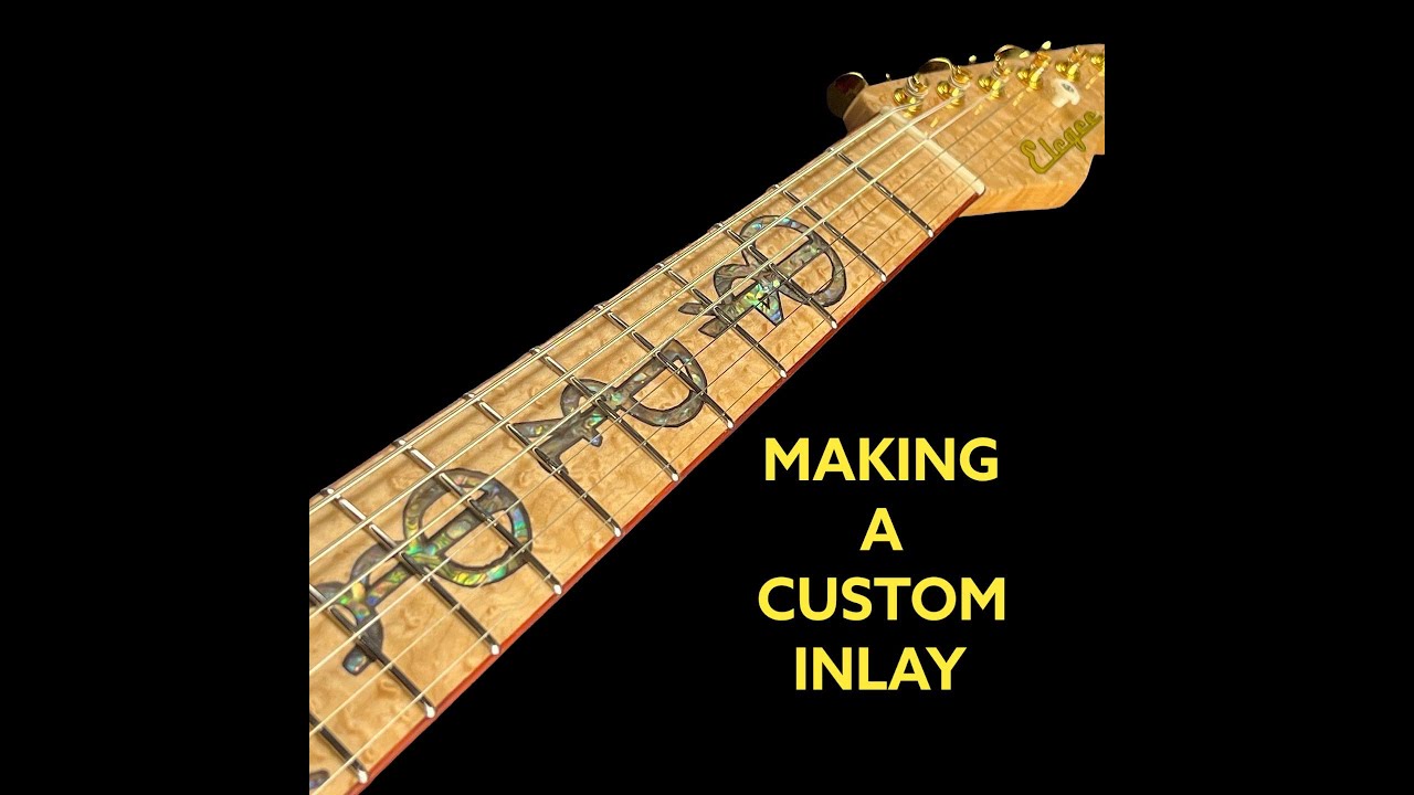 Making a custom inlay - YouTube