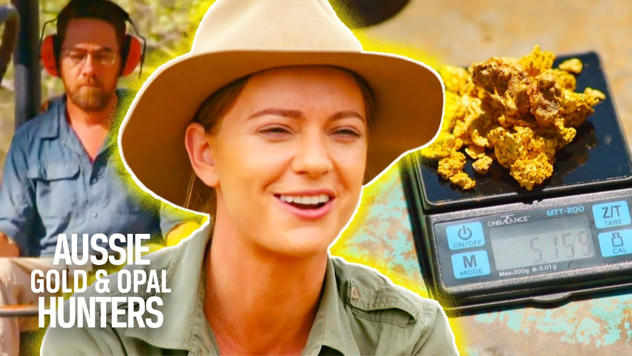Jacqui & Andy SMASH Season Target With A Borrowed Digger! | Aussie Gold ...