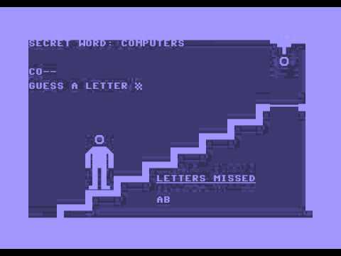 Commodore 64 Hangman - YouTube