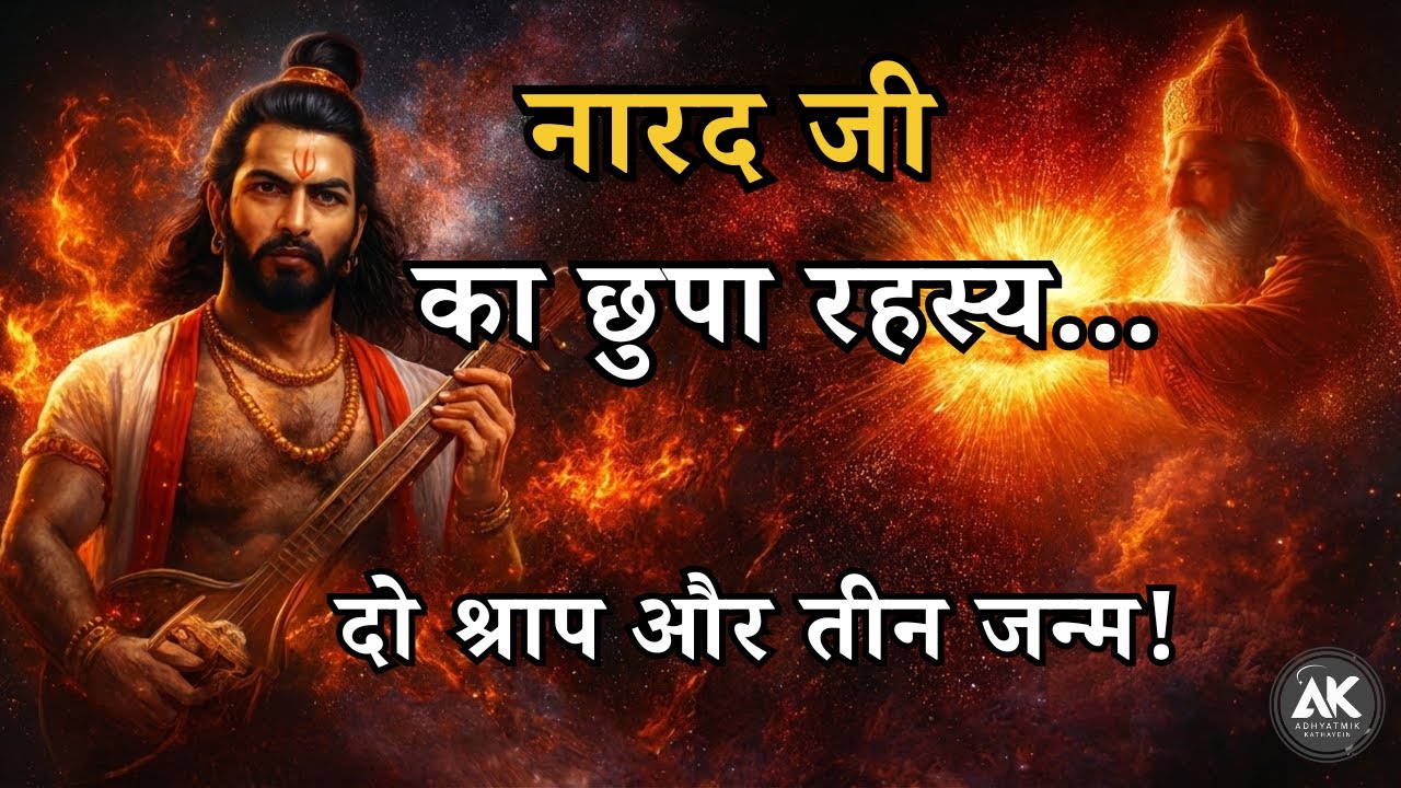 नारद जी के देवरषि बनने का छुपा रहस्य | Narad Muni Story | तीन जन्मों की ...