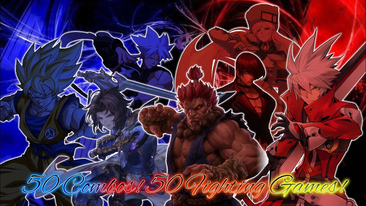 Doing 50 Combos in 50 Different Fighting Games!! (Read Desc.) - YouTube