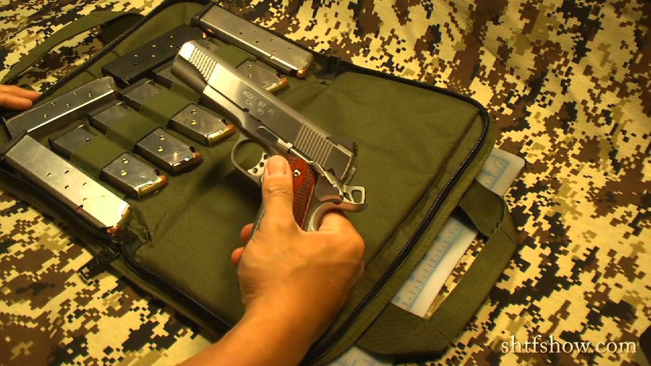 Springfield Armory 1911 Loaded Stainless Part 3/4 - Magazines - YouTube
