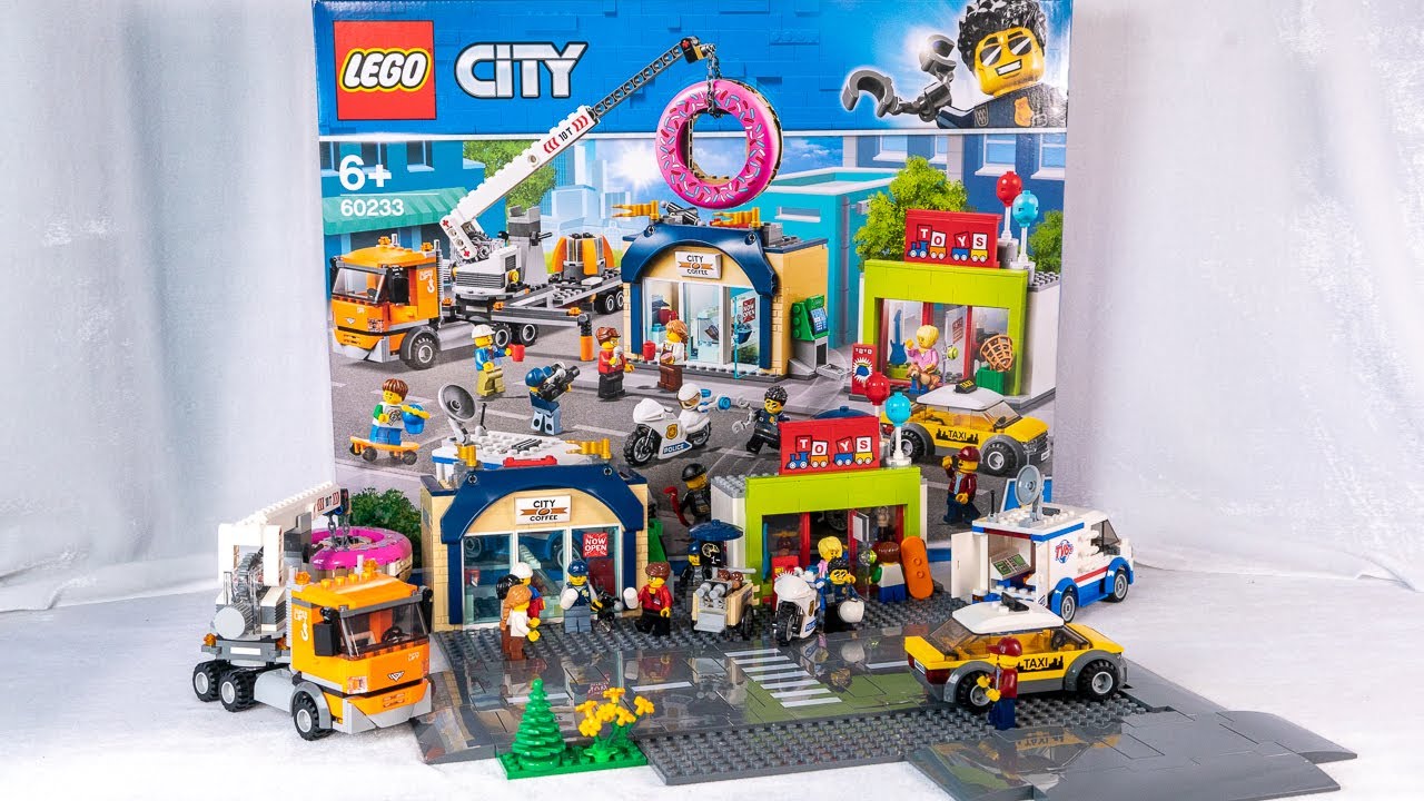 LEGO® Donut Shop Build - YouTube