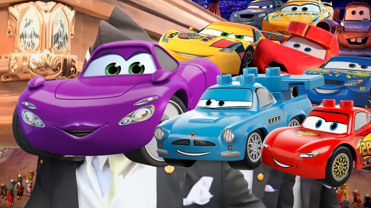 Pixar Cars SUPER ULTRA MEGAMIX COFFIN DANCE COVER 2 BAR - YouTube