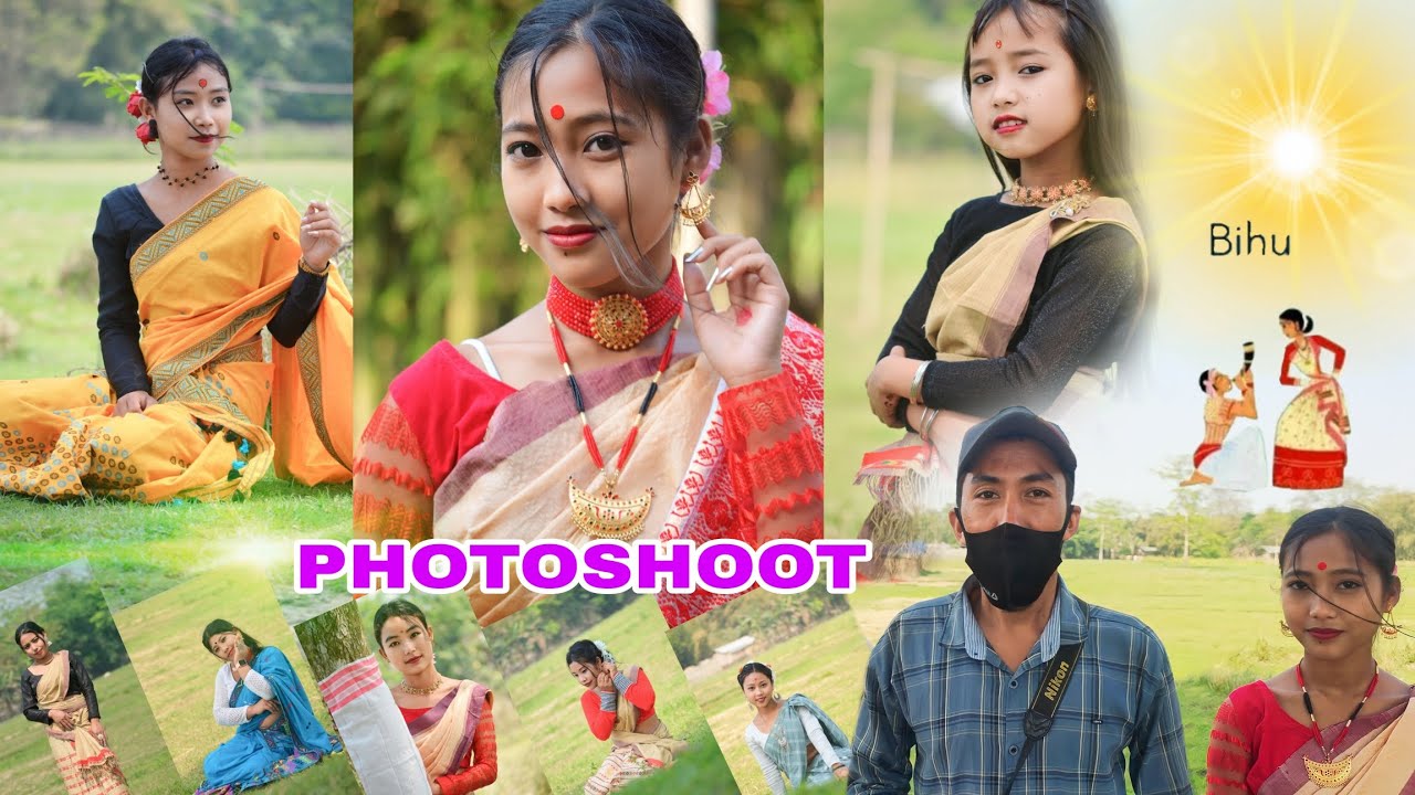 PHOTOSHOOT Ep 5 || Mising Koneng || Bihu Buli Photo || Sesamukh Gaon ...