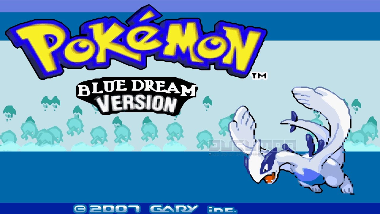 Pokemon Blue Dream - GBA Hack ROM, The first version of Pokemon Lugia’s ...
