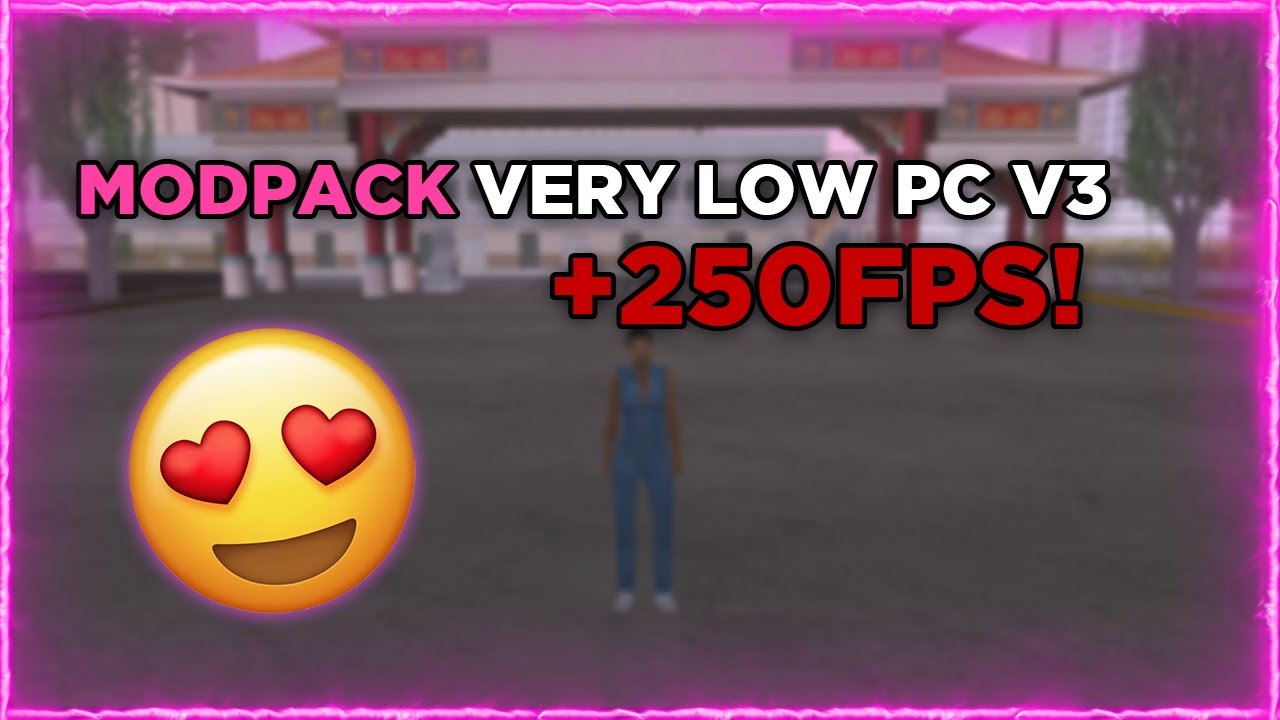 💜MODPACK VERY LOW PC V3 - 250FPS+ - YouTube
