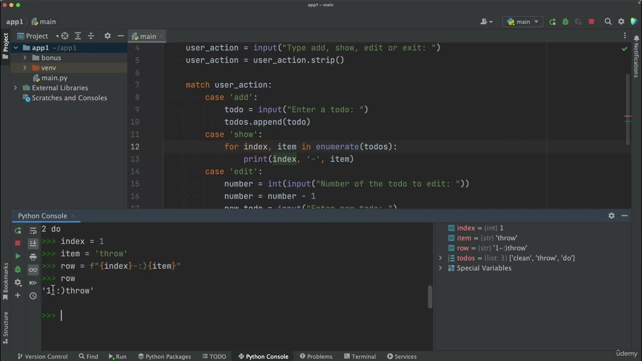 003 ️ Improving the Program Output ️ #f strings #formatting strings - YouTube