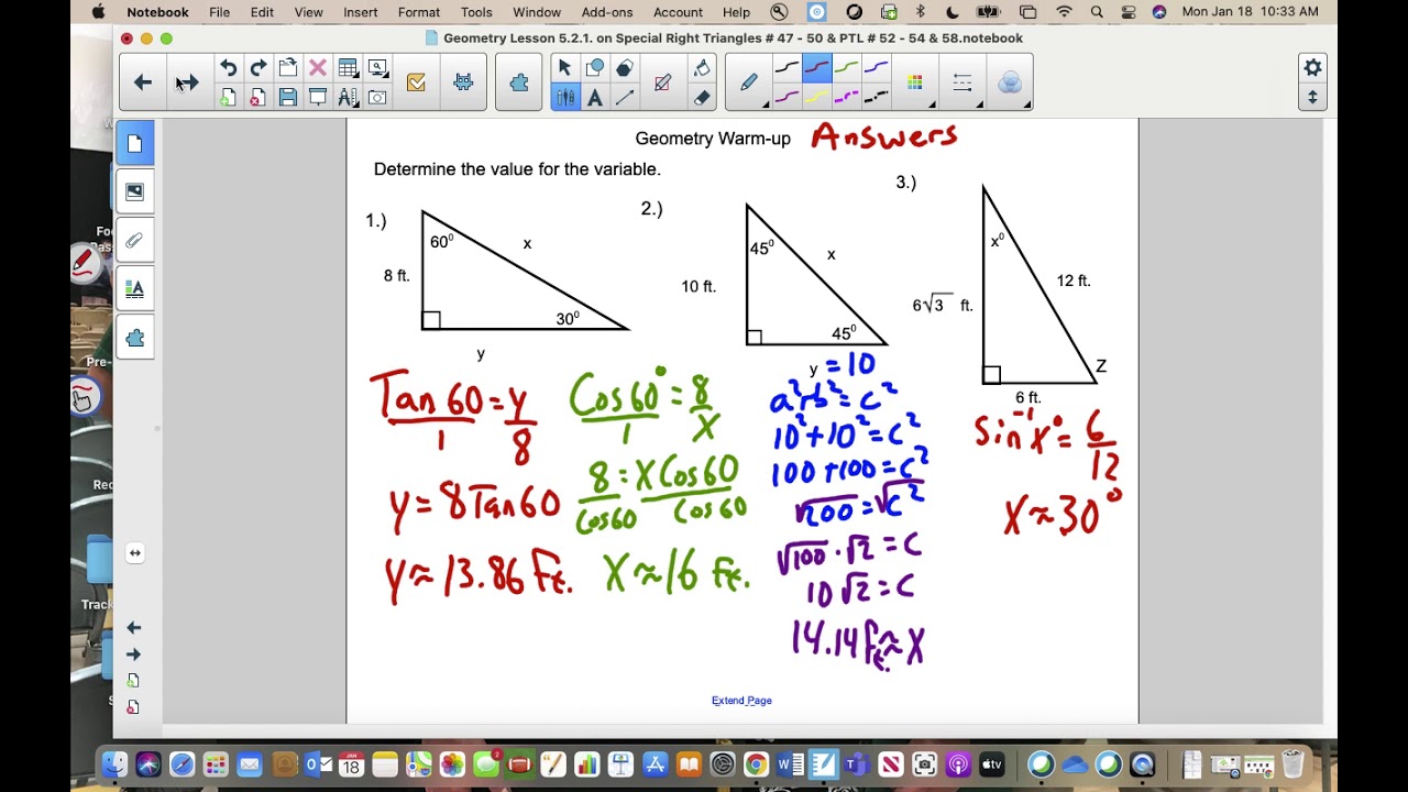 Geometry Video Lesson 5 2 1 on Shortcuts - YouTube